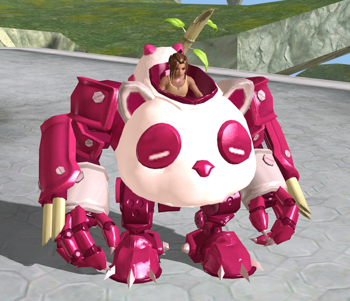 NPC Panda Aethertech Pink Cipher-Blade