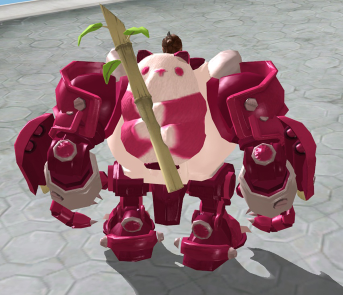 NPC Panda Aethertech Pink Cipher-Blade
